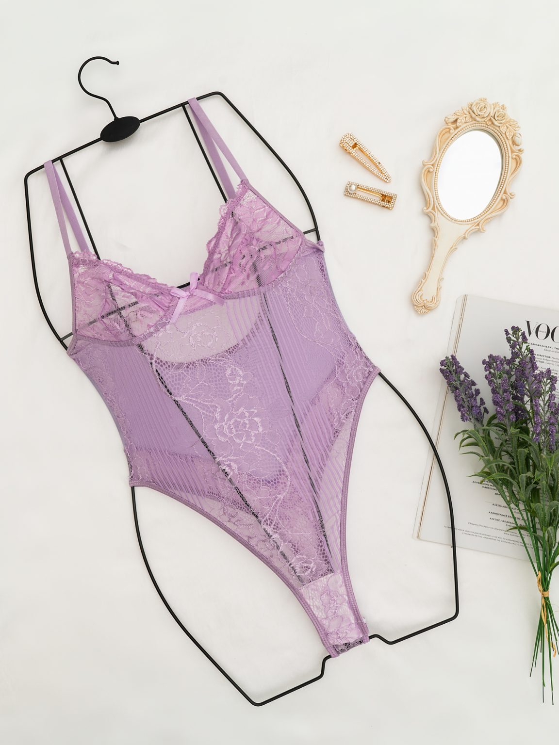 Body String με Διαφάνειες και Δαντέλα – Lavalmore